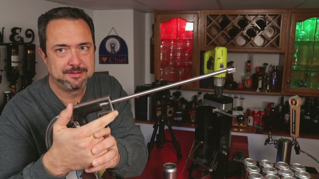 Canning Home Brew Using the Oktober Design BenchMK Can Seamer and a ...